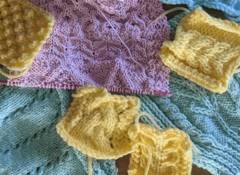 Leaves and Vines Knitting Lace - Kiri Cottage